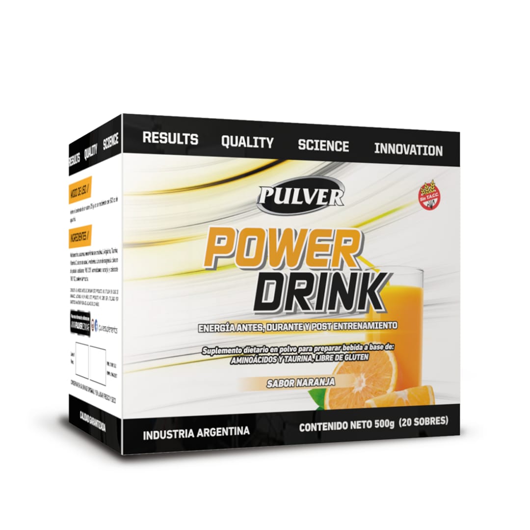 Power drink Pulver 500 grs.